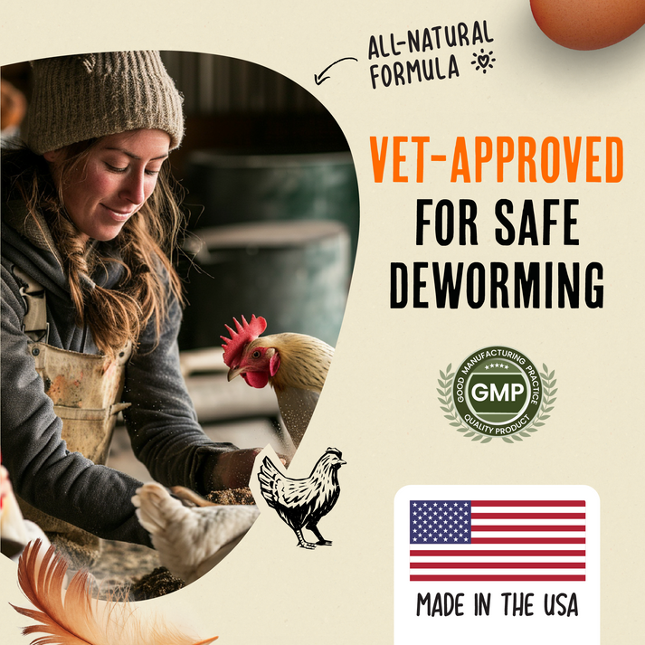 Chicken Dewormer | 120 Tablets – Roosty's